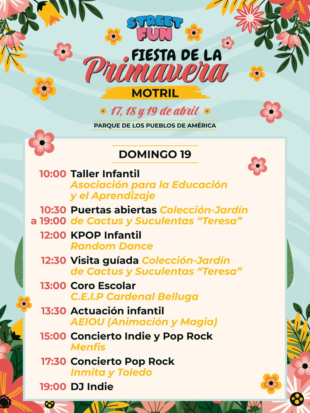 Fiesta de la Primavera de Motril 2026 - Ayuntamiento de Motril
